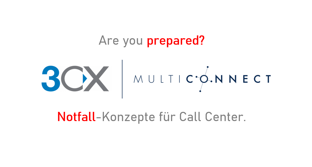 3CX: Notfall-Konzept - Multiconnect